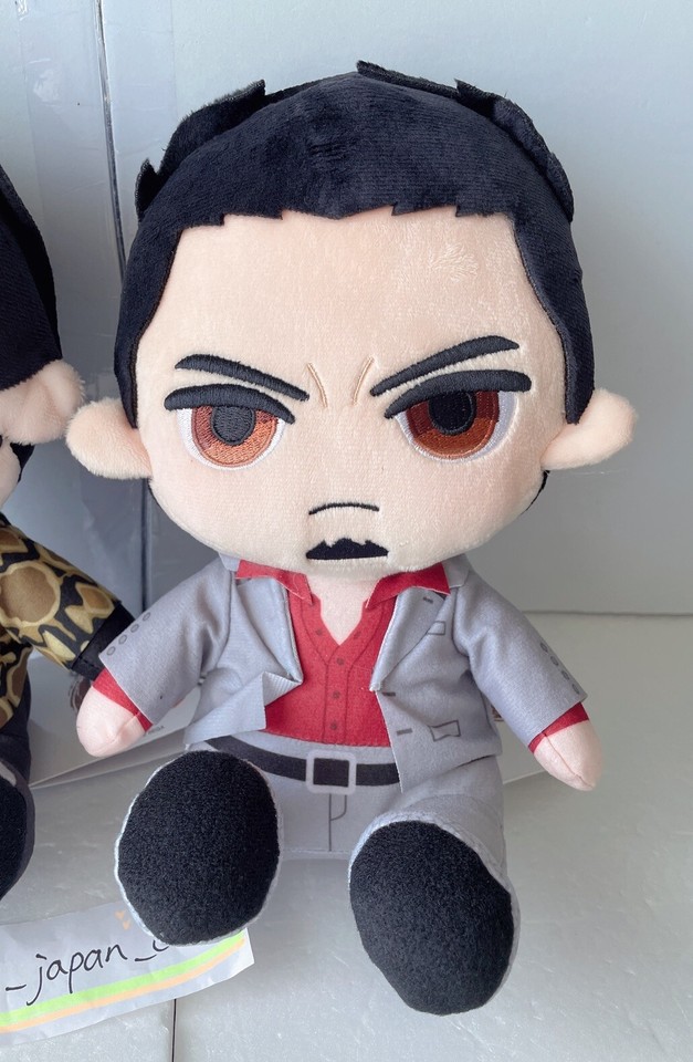 Yakuza Ryu Ga Gotoku Kazuma Kiryu Goro Majima Plush Doll Set Of 2 Sega ...