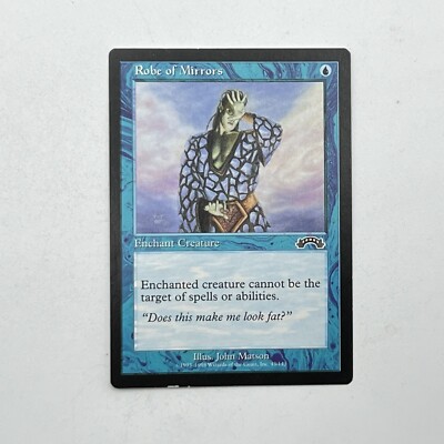 Magic The Gathering MTG Robe Of Mirrors - Exodus - VG Authentic ...
