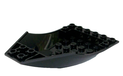 LEGO 47406 10x6x2 Courbé - Noir | eBay