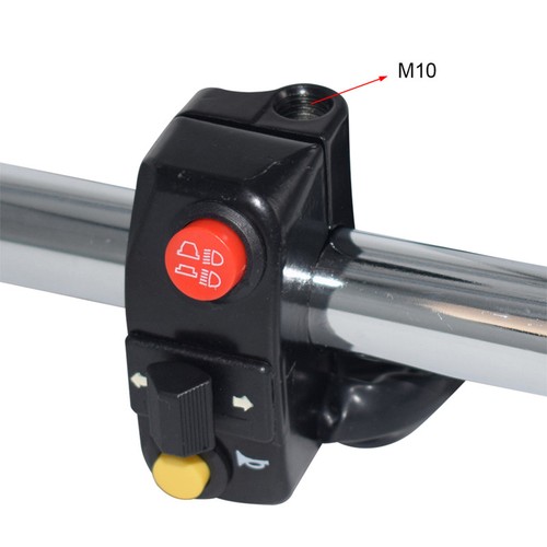 7/8" Aluminum Motorcycle Handlebar Electronic Turn Signal Light Switch ...