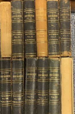 Roster of Ohio Civil War Soldiers ALL 12 ORIGINAL VOLUMES! COMPLETE SET ...