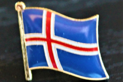 ICELAND Icelandic Country Metal Flag Lapel Pin Badge *NEW*MIX & MATCH ...