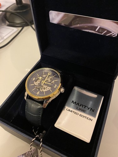 Limited Edition Martyn Line watch Boston Blue COD 3901 | eBay
