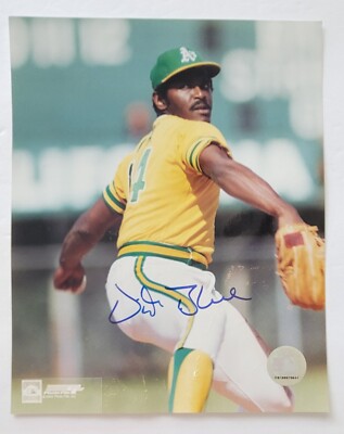 VIDA BLUE Signed Oakland A's 8x10 Photo Autographed Photo Athletics | eBay