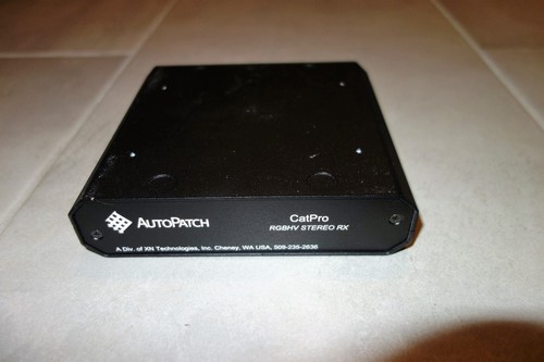 AMX Autopatch CatPro RGBHV Stereo RX Module Video/Audio Extender FG1010 ...