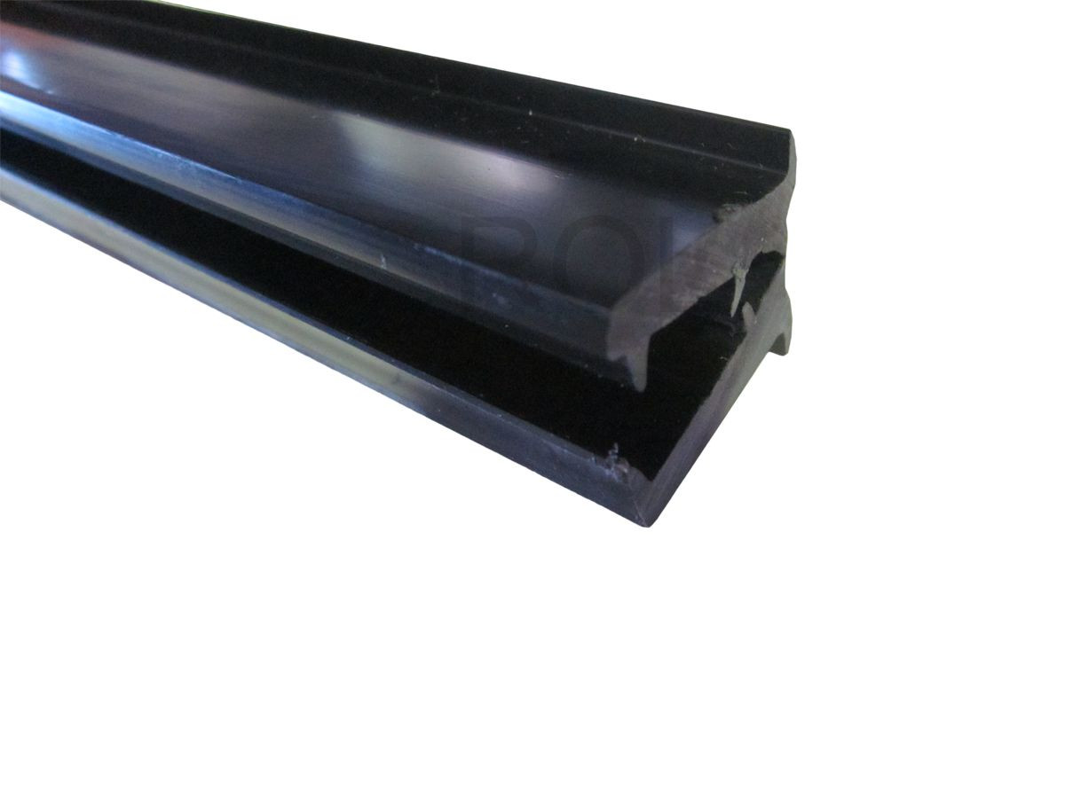 Centaflex, 3mtr Long Black Plastic Continuous Hinge PVC. Water and Dust ...