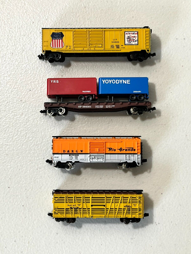 Lot of 4 Various Atlas N Scale Freight Cars | eBay
