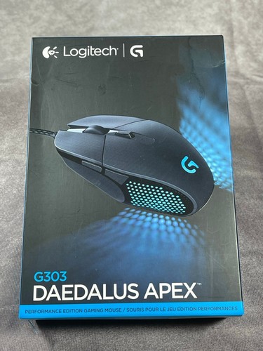 Logitech G303 Daedalus Apex Performance Edition Gaming Mouse - Black ...
