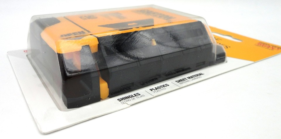 TOUGHBUILT 50-Pc Carbide Bi-metal Utility Razor Blade Carton Rounded ...