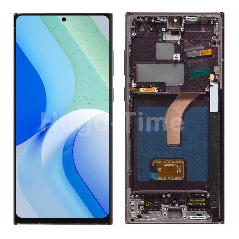 OLED For Samsung Galaxy S22 Ultra 5G SM-S908U/B LCD Screen Display ...