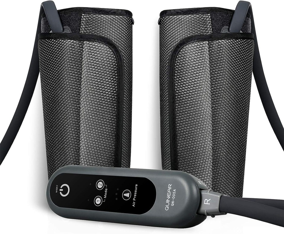 Leg Massager, Air Compression Calf Wraps Massager for Leg Circulation ...