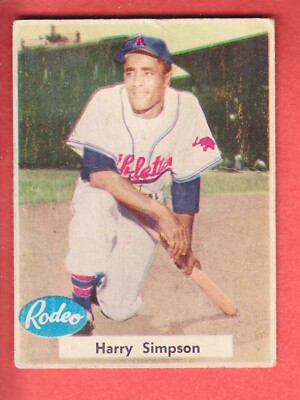 1955 RODEO MEATS HARRY SUITCASE SIMPSON KANSAS CITY A"s | eBay