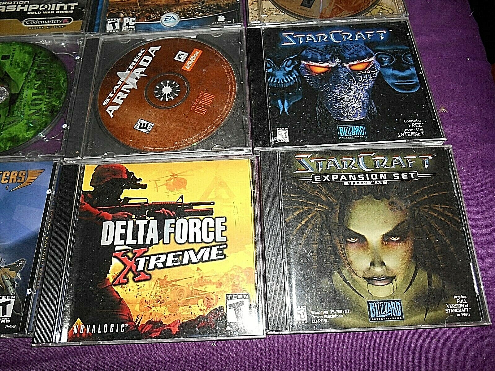 HUGE LOT OF 26 ASSORTED CD ROM COMPUTER GAMES | eBay