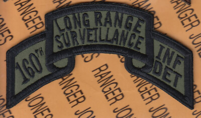 160th Infantry Det LRS Airborne Ranger 40th Div CAARNG OD Green BDU ~4. ...