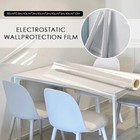 Wall Protective Transparent Film Electrostatic Anti-Dirty Self Adhesive ...