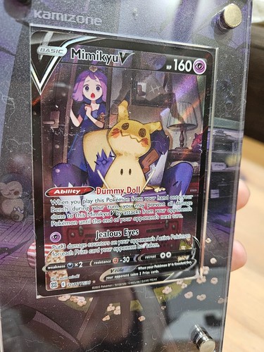Mimikyu V #TG16 Pokemon Brilliant Sta (Full Art) + Extended Artwork ...
