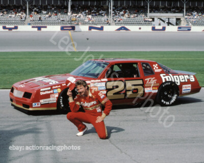 1986 Tim Richmond posed at Daytona - 8x10 photo | eBay