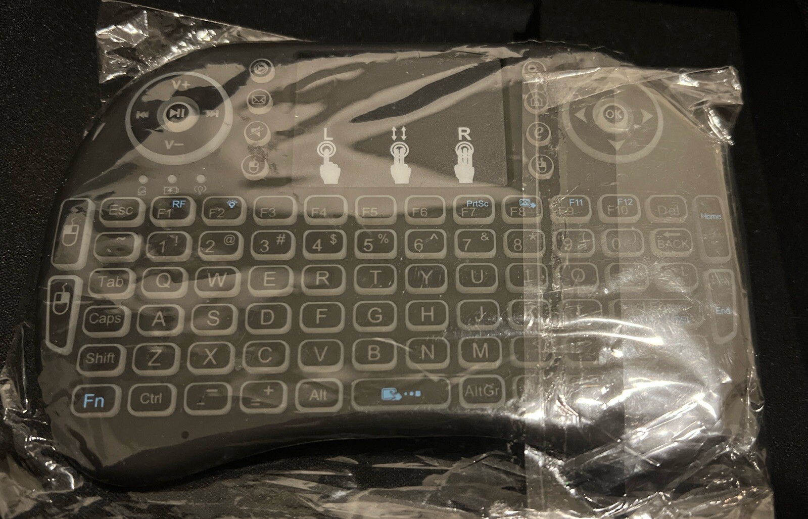 Mini Keyboard I8 2.4G Air Mouse Wireless Keyboard with Touchpad ...