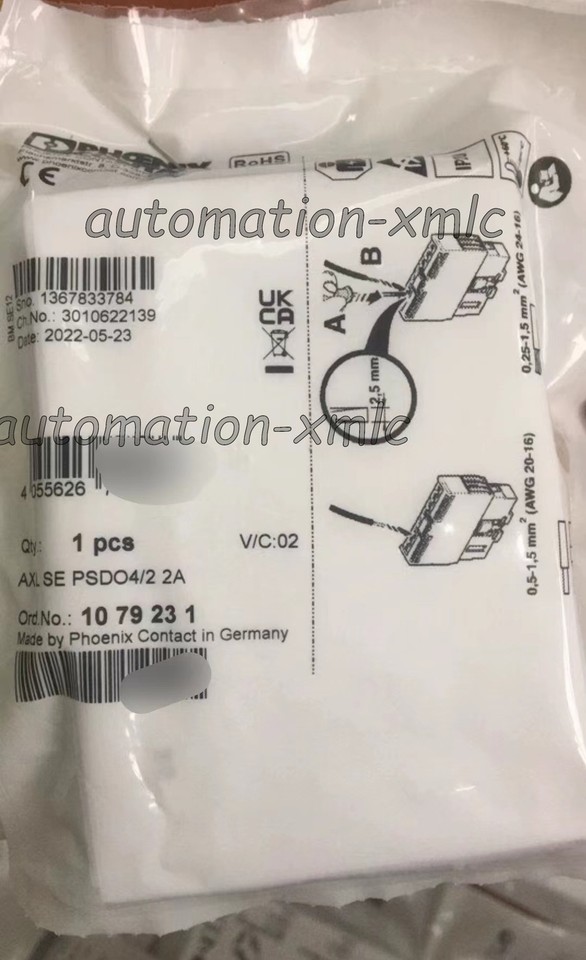 Brand new in box security module AXL SE PSDO4/2 2A 1079231 DHL fast ...