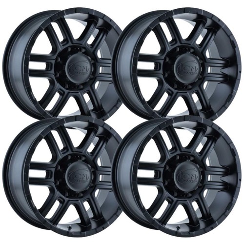 (Set-4) Ion 179 20x9 6x135 30mm Matte Black Wheels Rims 20 Inch | eBay