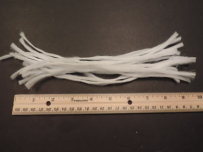 15 WHITE Polypropylene Polypro Poly Yarn / Parachute Posts Fly Tying | eBay