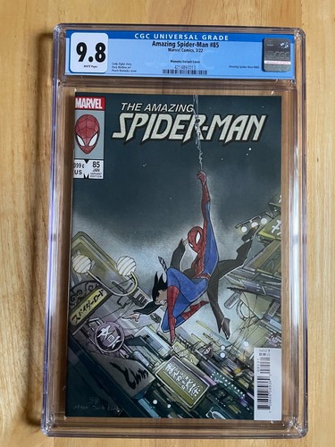 AMAZING SPIDER-MAN #85 - CGC 9.8 GRADE! PEACH MOMOKO CVR! ASM TYPE #886 ...