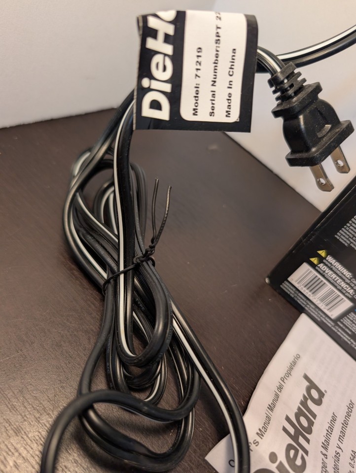 DieHard Battery Charger Maintainer Model 28 71219 Tested VG Condition ...