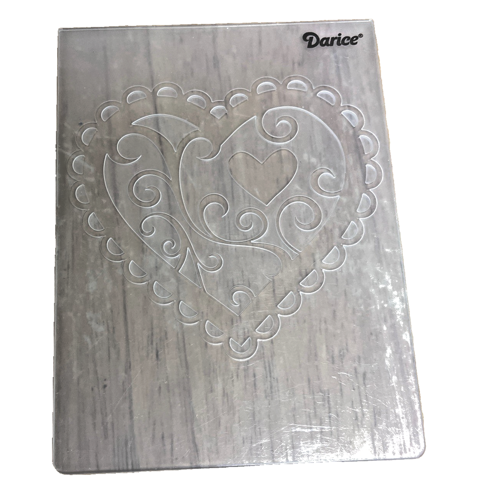 4 LOT Cuttlebug Darice / Provo Craft Embossing Folder 6"x4.25 ...