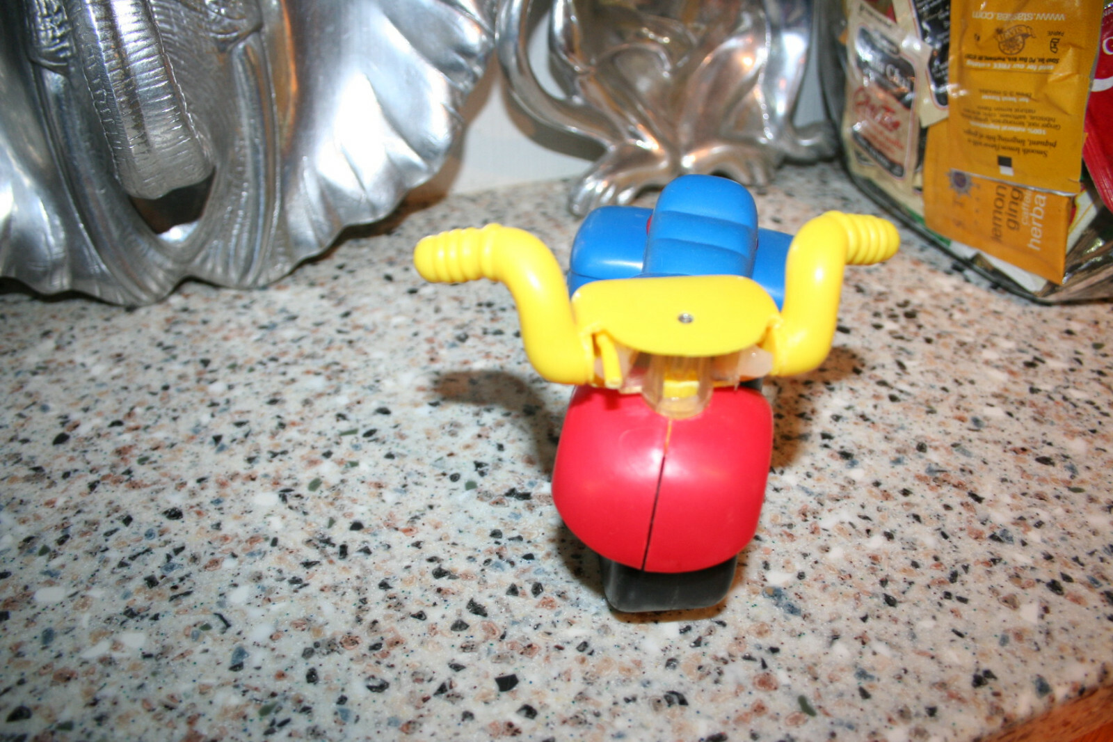 VINTAGE TIMMEE TOY MOTORCYCLE BY PROCESSED PLASTIC CO 7” TIM MEE TOYS ...