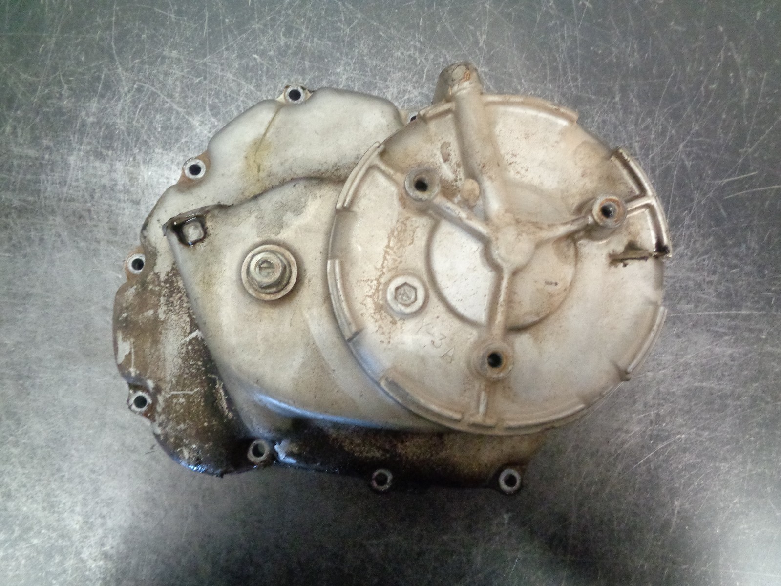 1983 83 HONDA ATC 185S 185 S 3-WHEELER ENGINE MOTOR CLUTCH COVER GUARD ...