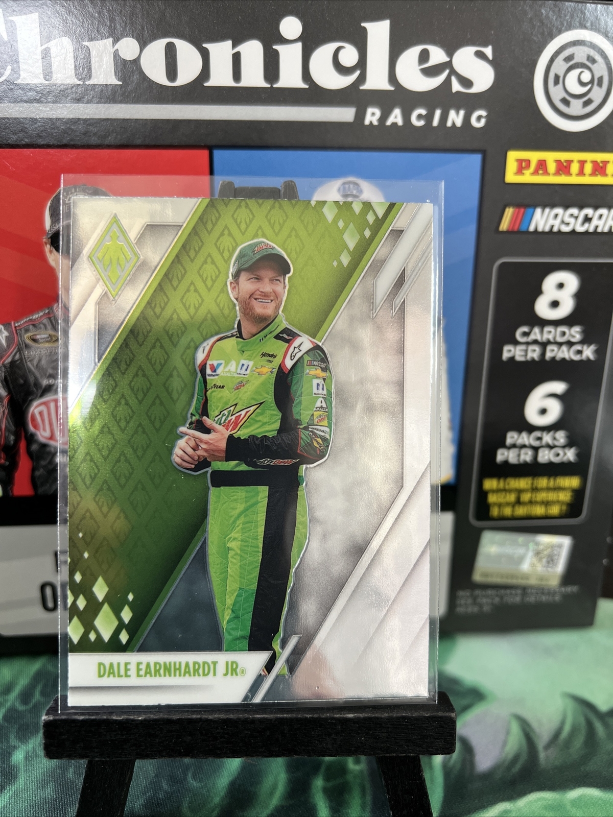 2022 Panini Chronicles - Phoenix Dale Earnhardt Jr. #18 Green Prizm for ...