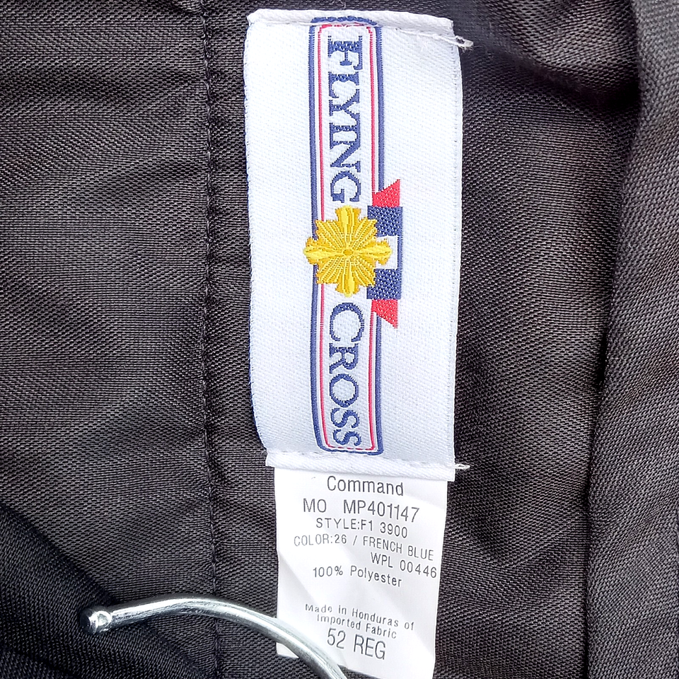 Flying Cross Uniform Pants Mens 52 French Blue Unhemmed Garbadine NWT ...