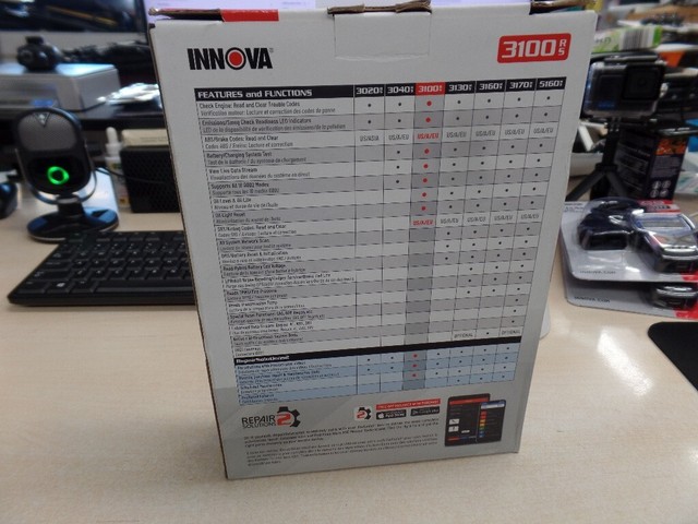 Innova Diagnostic Scan Tool 3100RS FixAssist Obd2 Code Reader Scanner ...