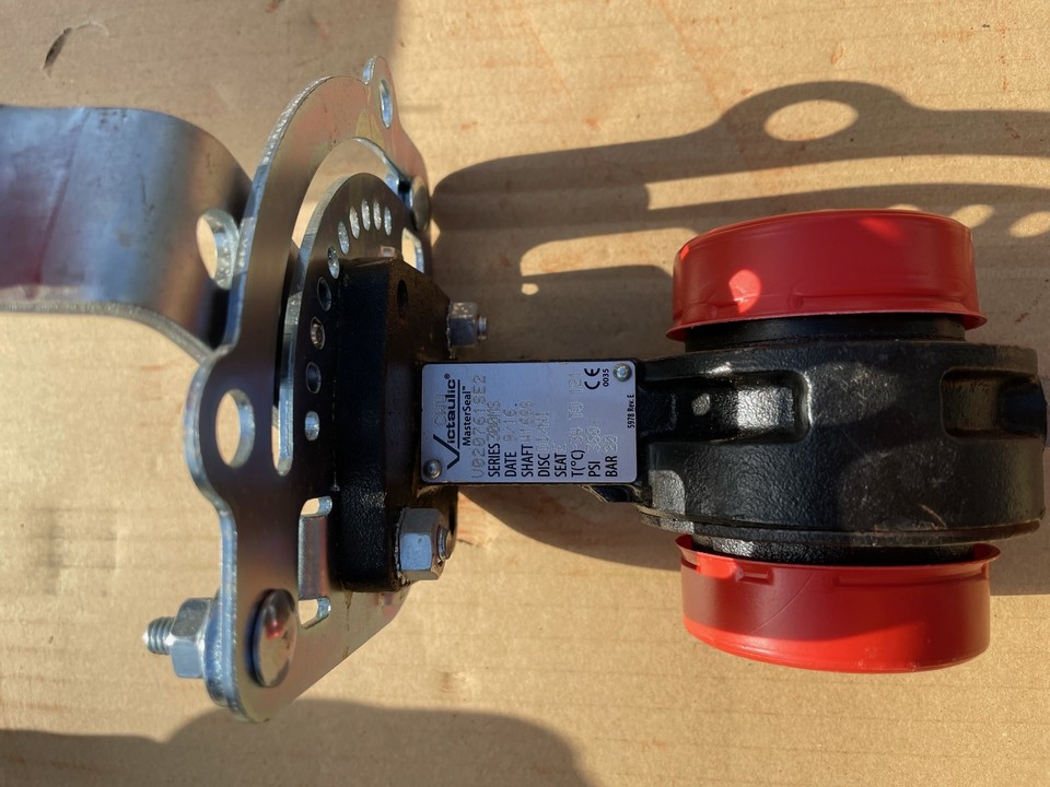 2" Victaulic Butterfly Valve, 300MS, V020761SE2 SERIES 761 VIC-300 ...