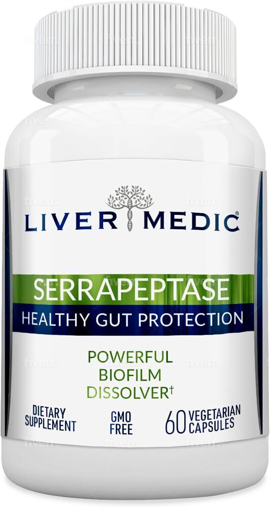 Serrapeptase Pure Digestive Enzymes Enteric Coated – Premium Healthy ...