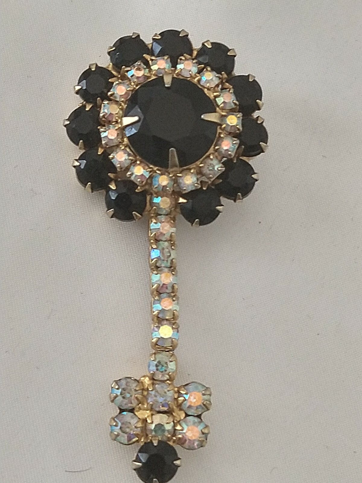 VINTAGE SPECTACULAR JULIANA BANJO MANDELIN PIN - Gem