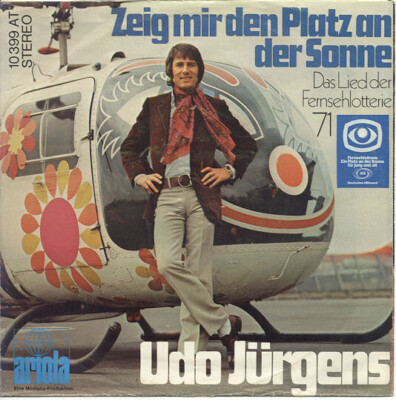 Udo Jürgens - Zeig Mir Den Platz An Der Sonne (7", Single) (Very Good ...