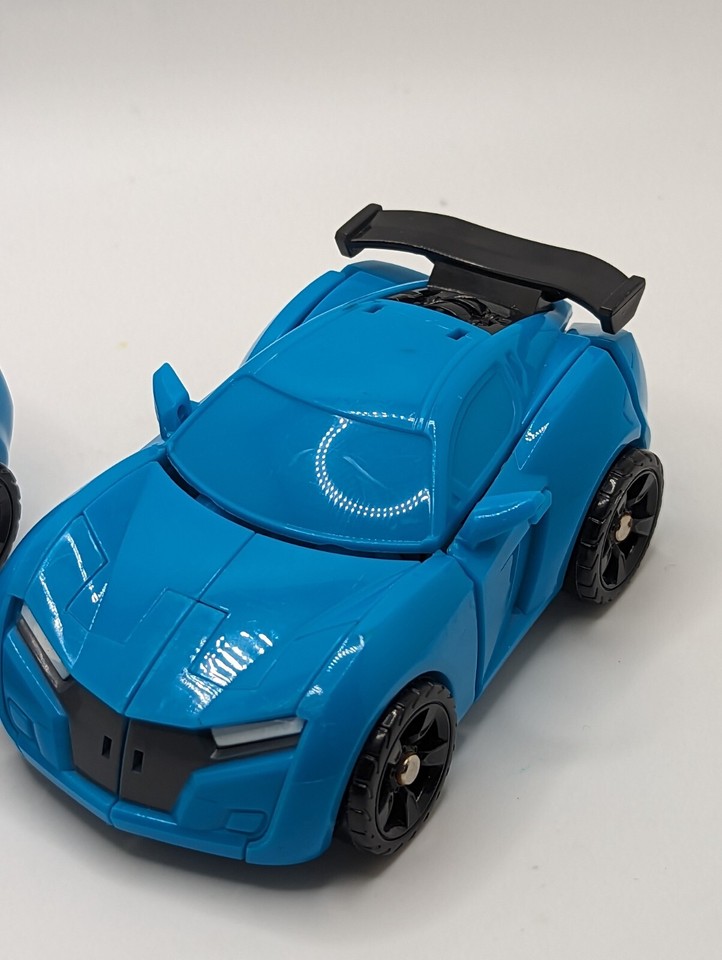 2 Tobot Evolution Mini Y Blue Transforming Robot Cars Japanese ...