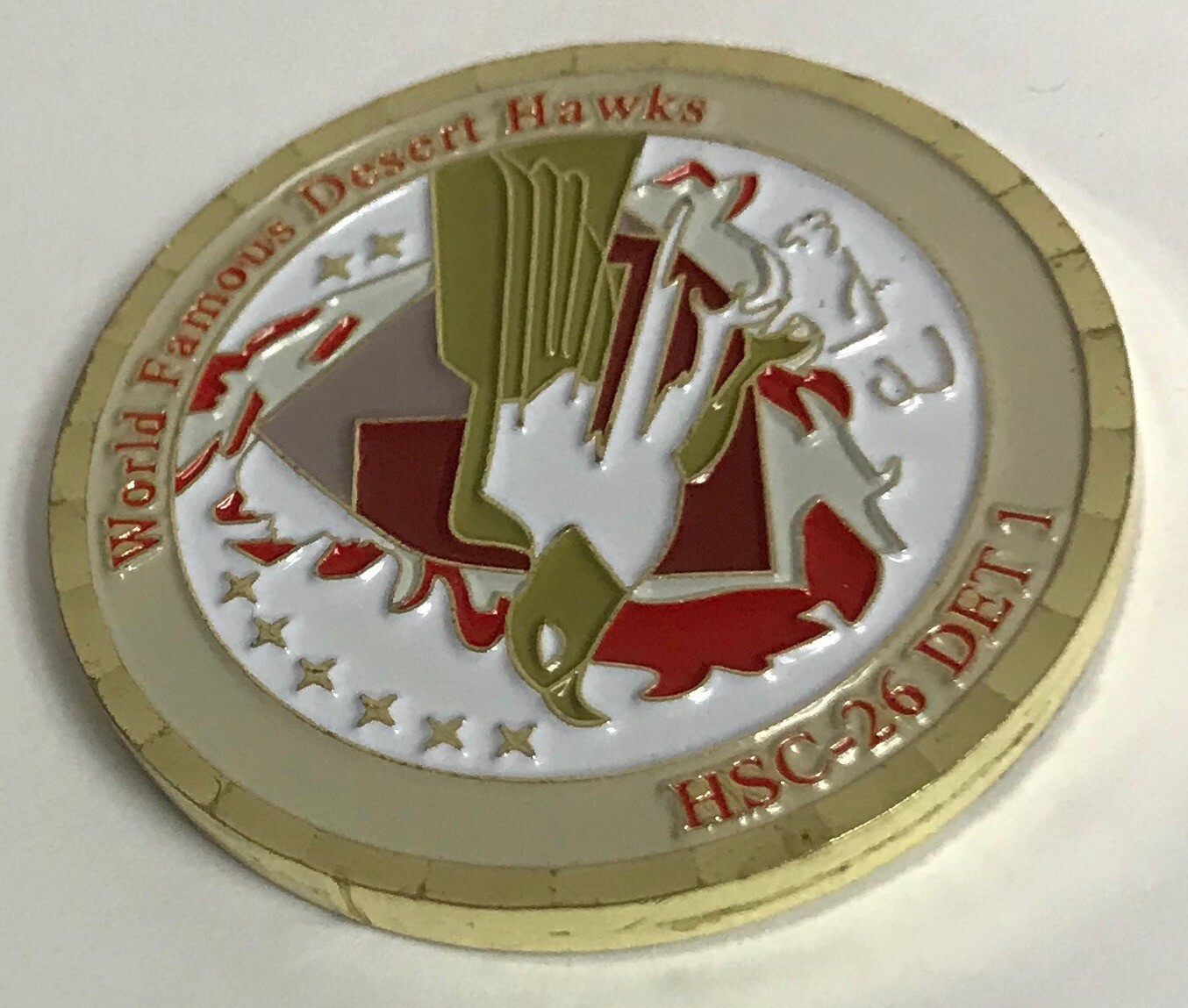 USN Navy HSC-26 Det 1 Desert Hawks Int'l Combat Logistics MH-60S ...