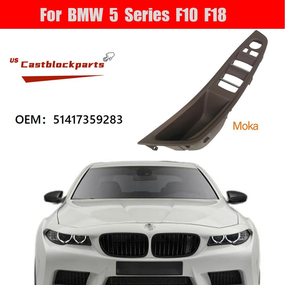 Fit BMW 5 Series F10 F18 520 523 Mocha Brown Driver Side Door Handle ...