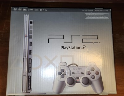 Sony PlayStation 2 Console - Satin Silver BRAND NEW SEALED IN BOX BNIB ...