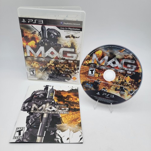 MAG - Sony Playstation 3 PS3 FPS Shooter Game 2010 Complete In Box W ...