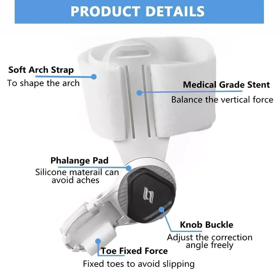 Ergonomics Bunion Fix Toe Valgus Corrector Adjustable Orthosis Women ...