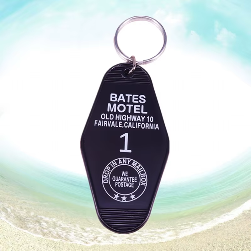Psycho Bates Motel Alfred Hitchcock Keychain Norman Bates Key Fob ...