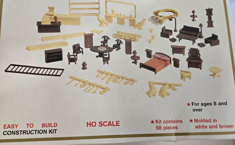 Model Power 602 HO Scale Interior and Lighting Kit | eBay