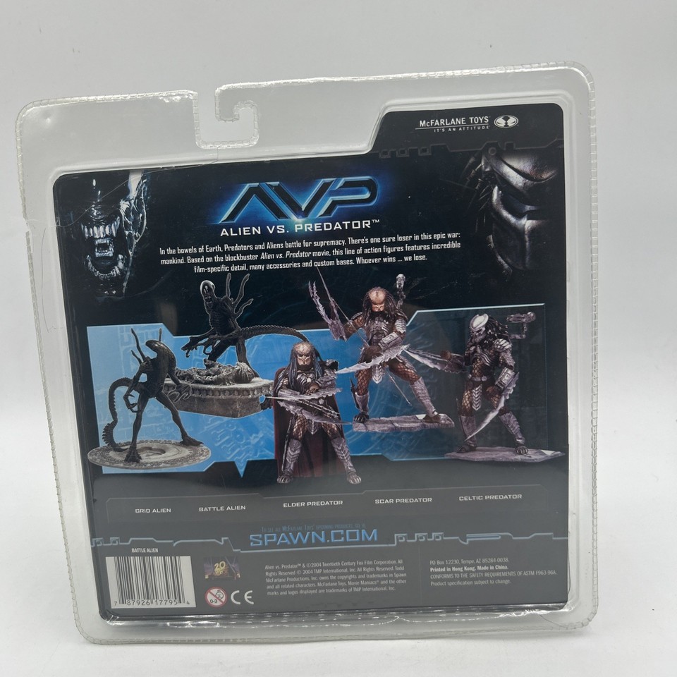 Alien VS Predator Movie Battle Alien Figure New 2004 McFarlane Toys | eBay