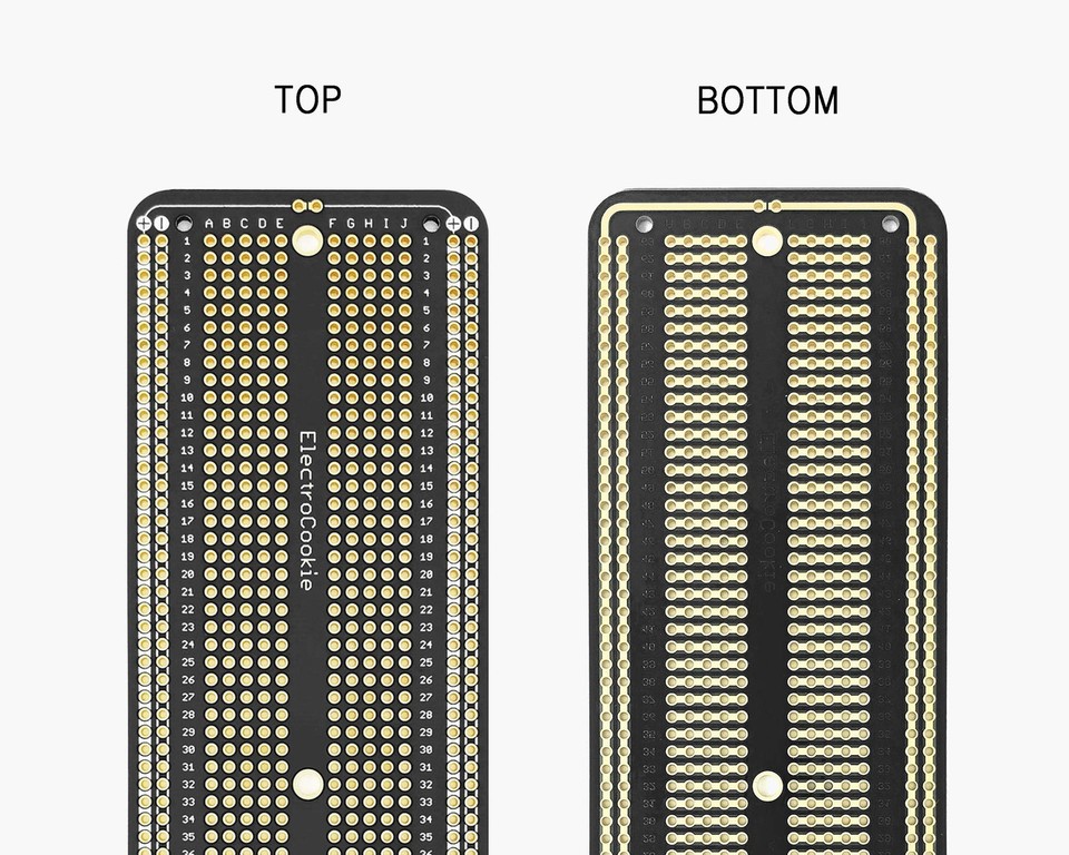 PCB Prototype Board Large Solderable Breadboard for Electronics ...