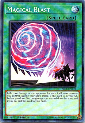 Magical Blast SR08-EN030 Yu-Gi-Oh! Light Play 1st Edition | eBay