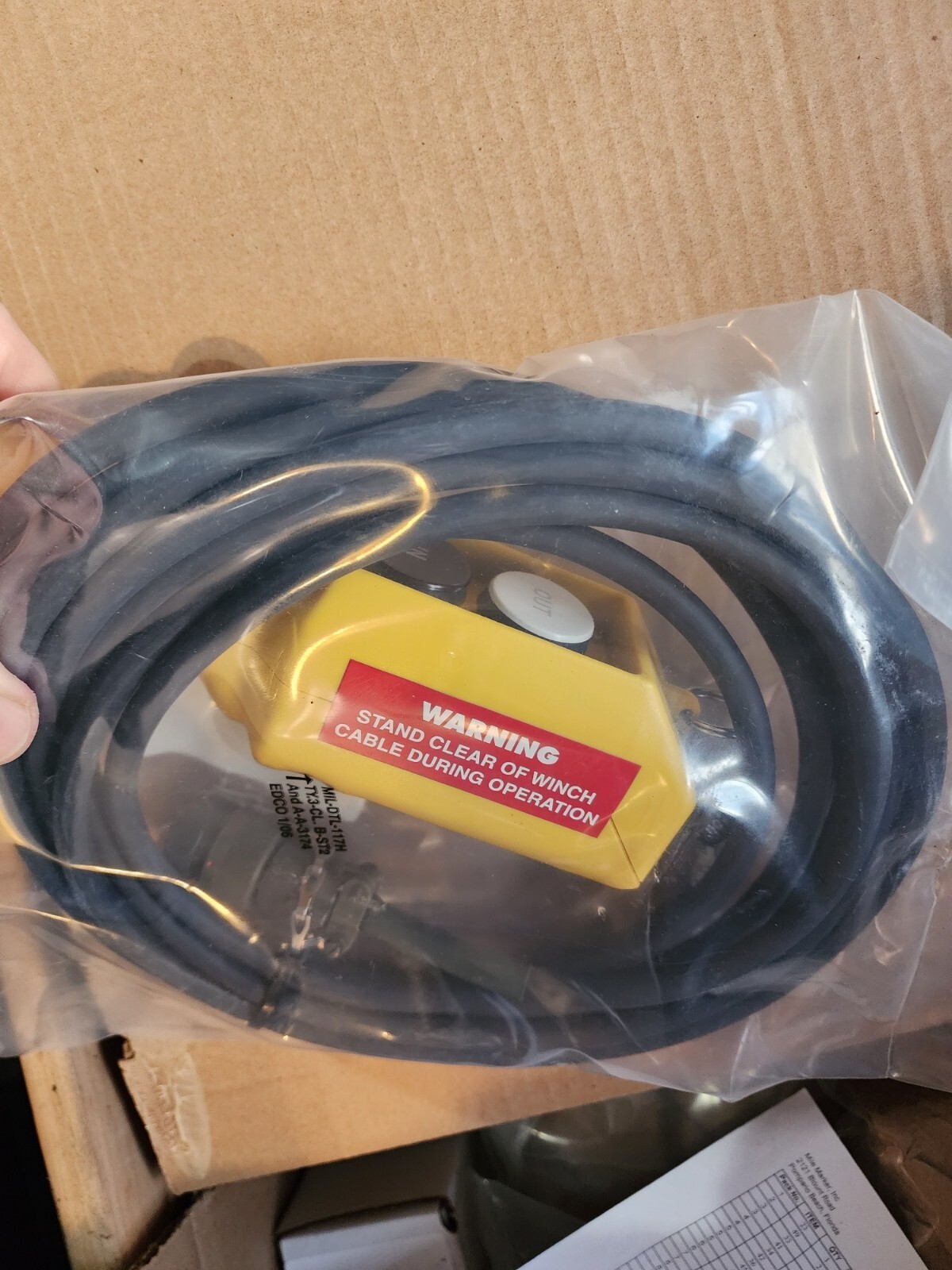 HMMWV HUMVEE HUMMER M998 M1114 Winch Kit 8K Lbs. COMPLETE SYSTEM PN ...