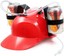 Drinking Helmet - Can Holder Drinker Hat Cap with Straw for Beer & Soda ...